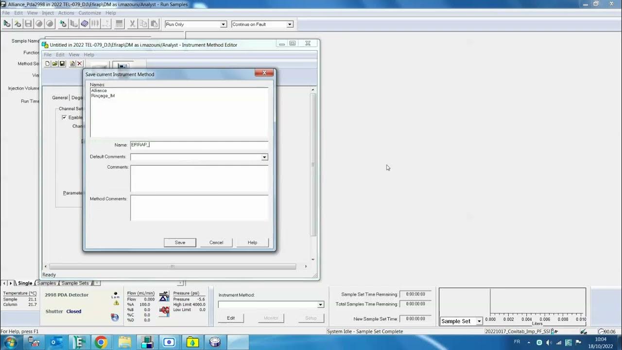 Creating Instrument Method - YouTube