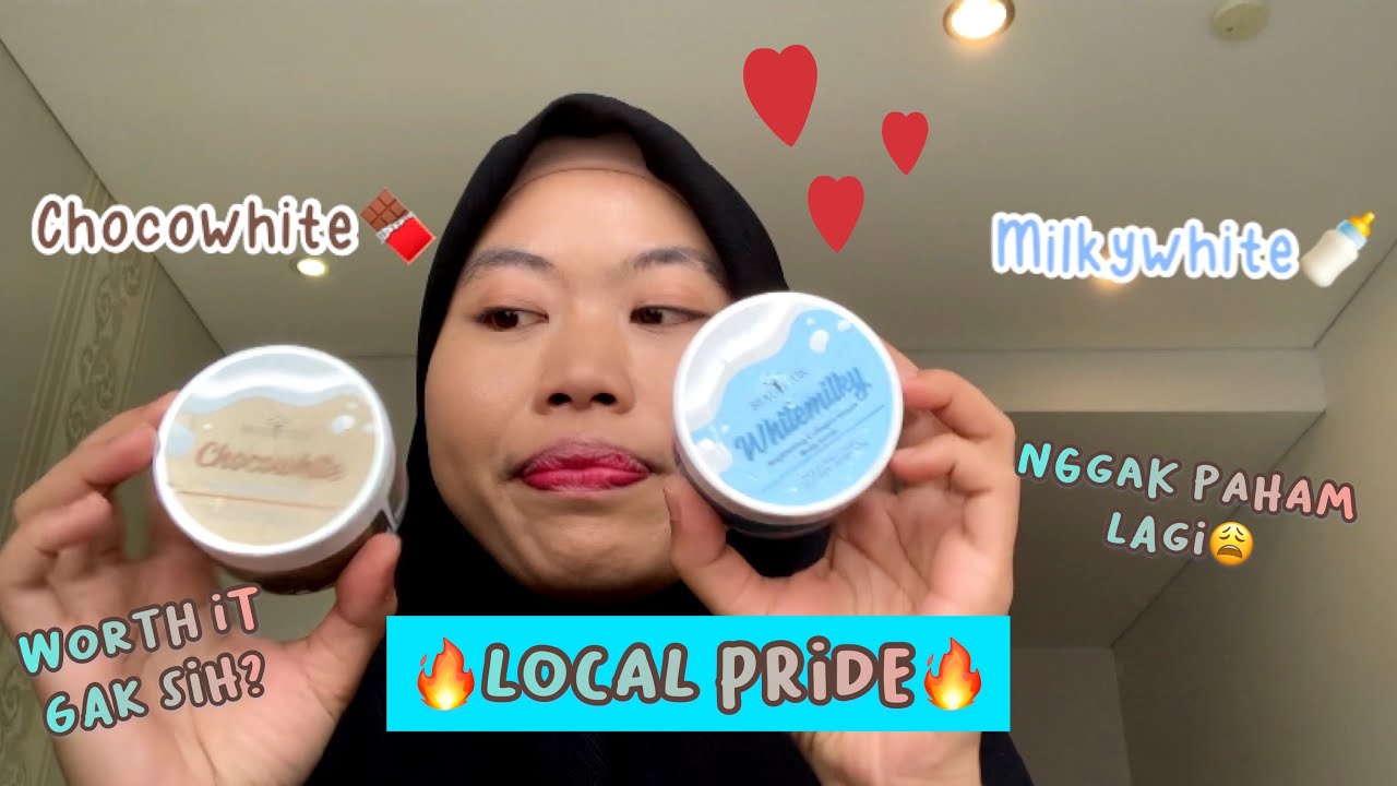 Review scrub beautetox chocowhite & milkywhite - YouTube