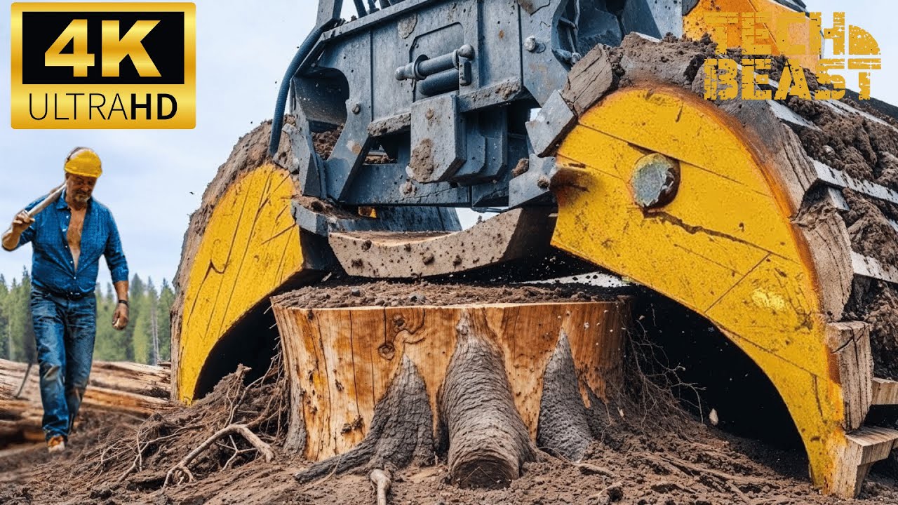 Extreme Dangerous Big Logging Wood Truck Driving Skill | Biggest Heavy ...