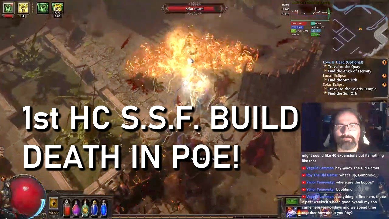 How My 1st PoE Hardcore Build DIED! - YouTube