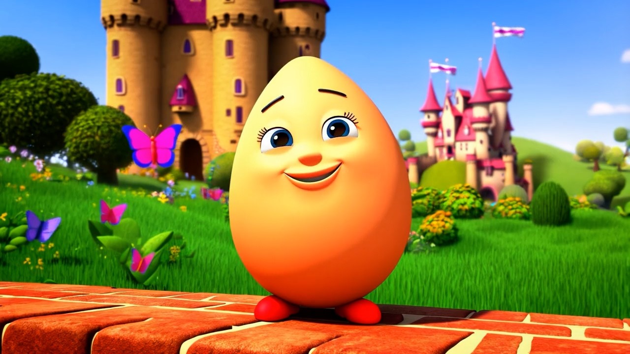 Humpty Dumpty Nursery Rhyme - Fun Kids Cartoon Story | Learning ...