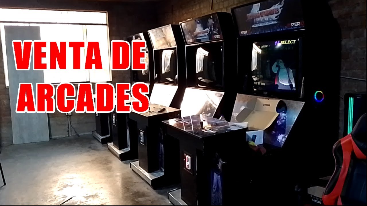 Venta de máquinas arcade en el taller IMPERIO - Lima Perú - YouTube