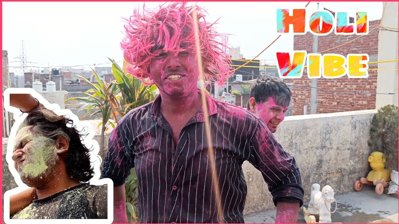 First vlog of 2023...| Holi vlog | - YouTube