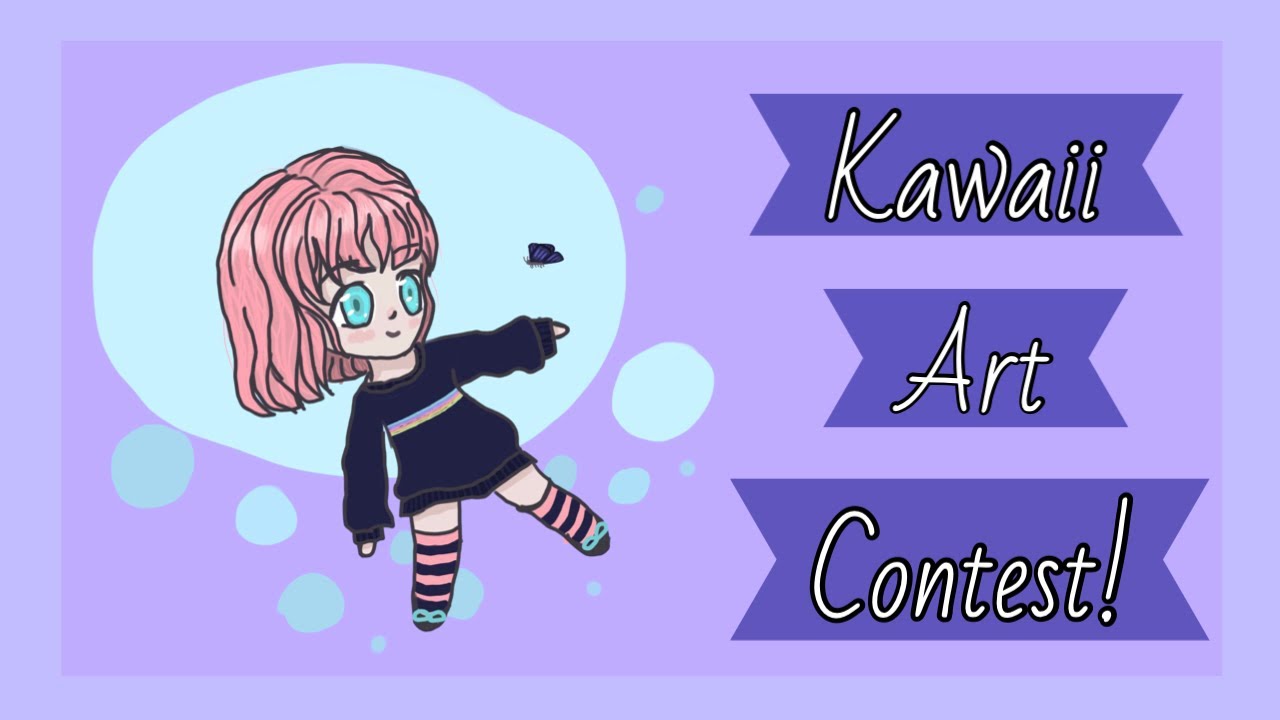 Drawing A Chibi, Digital Art | Kawaii Art Contest #jkart300 - YouTube