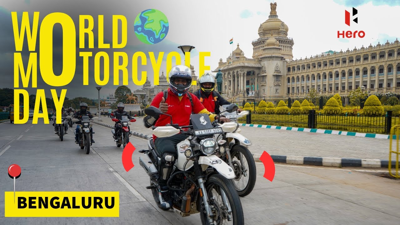 WORLD MOTORCYCLE DAY | with HERO MOTOCORP - YouTube