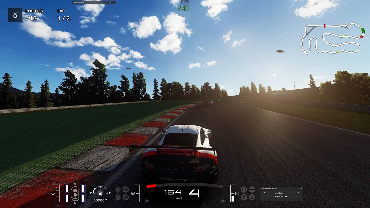 3D trees for Circuit Piddy - Assetto Corsa - YouTube