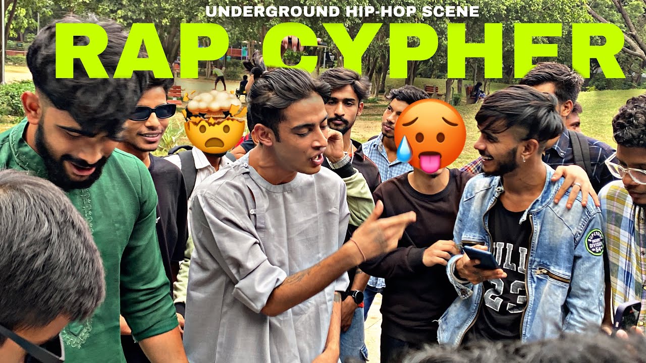 RAP CYPHER IN DELHI ( HAUZ KHAS DEER PARK ) #vlog - YouTube