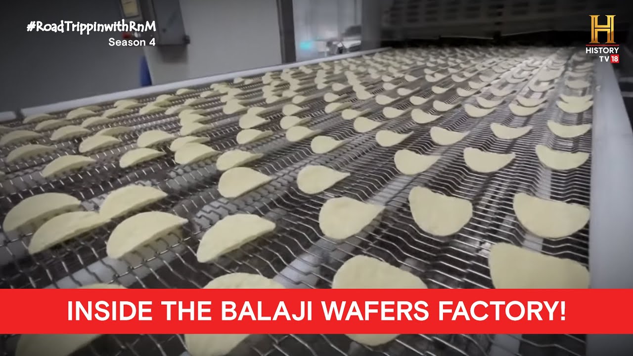 How Balaji Wafers are made? | #RoadtrippinwithRnM S4 | D12V01 - YouTube