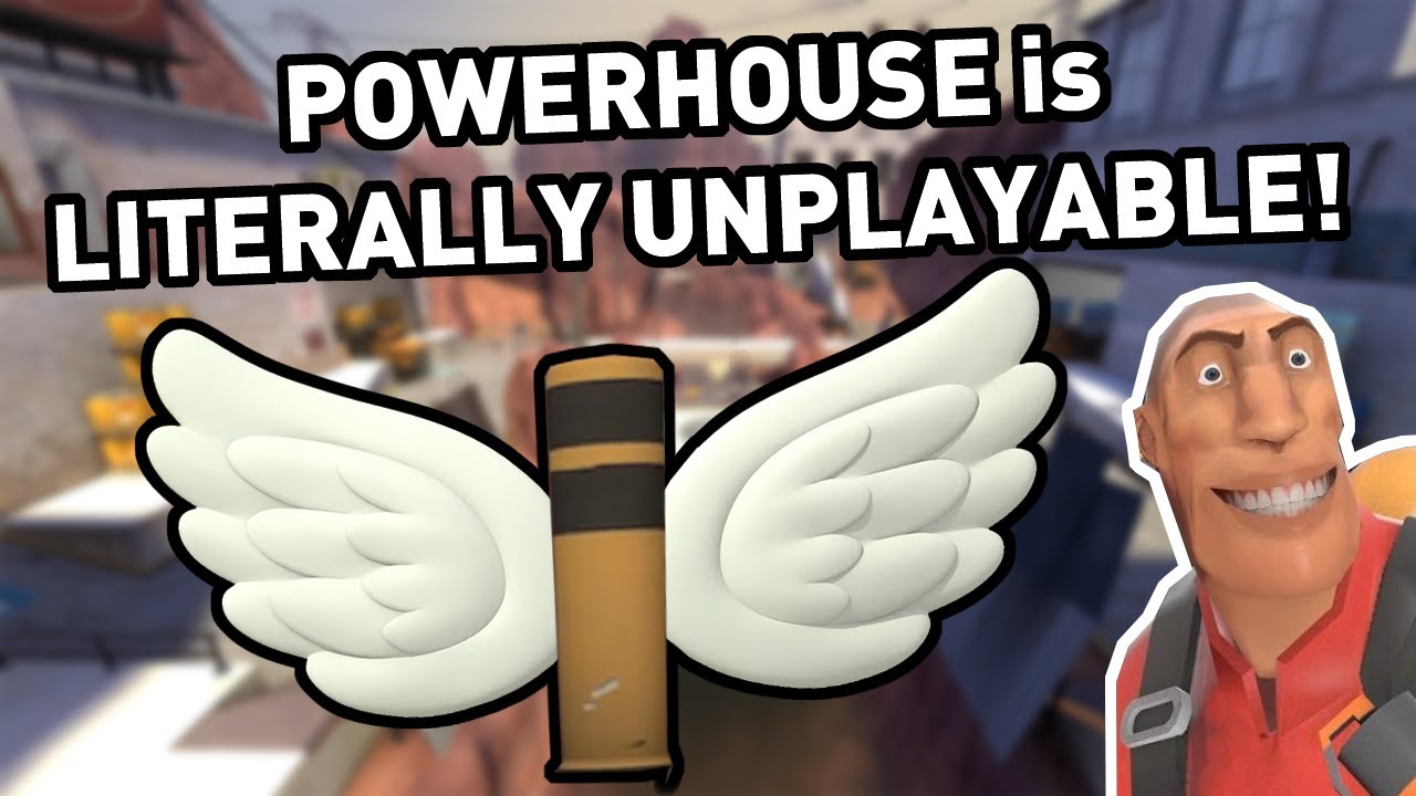 55 Visuals in POWERHOUSE that make it UNPLAYABLE [TF2] - YouTube
