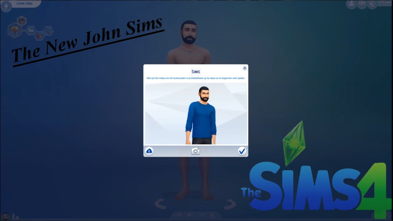 The Sims 4 Ep 10: The New John Sims - YouTube