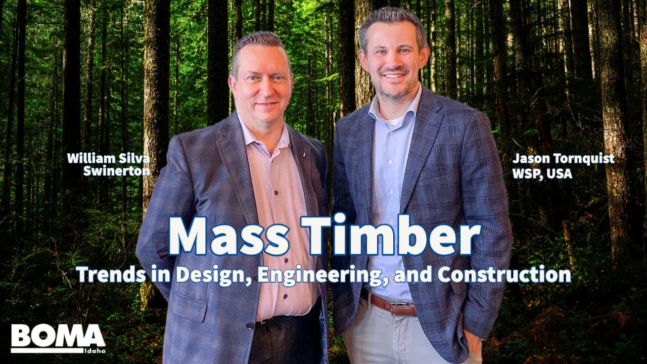 MASS TIMBER - Trends in Design, Engineering, and Construction. - YouTube