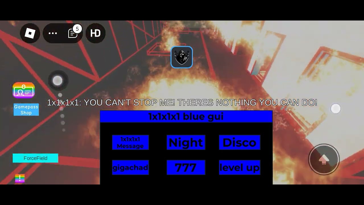 roblox 1x1x1x1 blue gui - YouTube