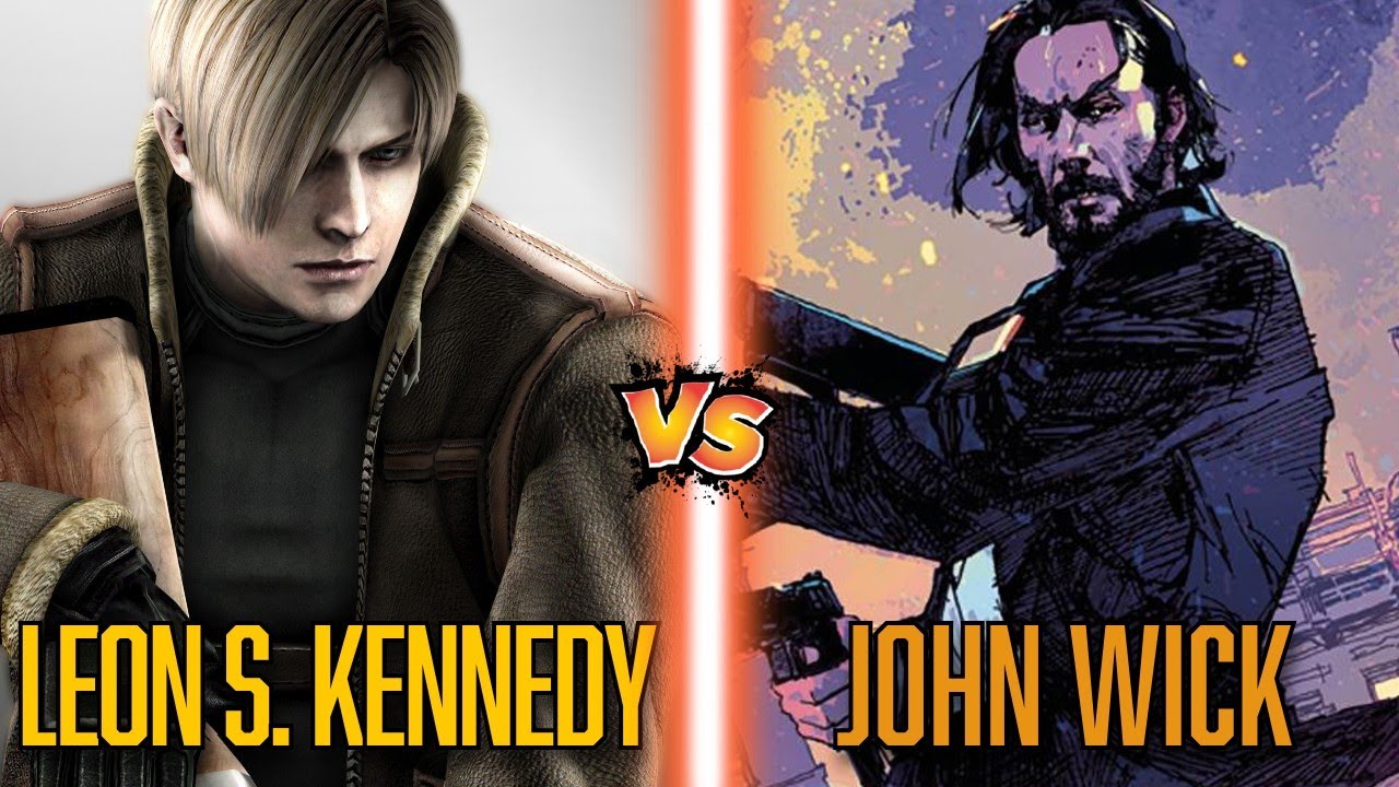 Leon S. Kennedy vs John Wick is One-Sided! - YouTube