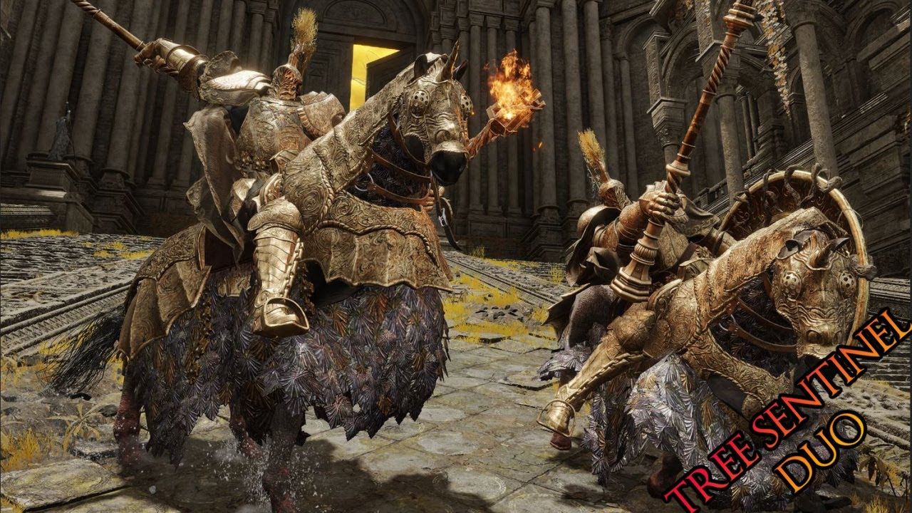 Tree Sentinel Duo Boss Fight | #eldenring #streamhighlights #fyp # ...