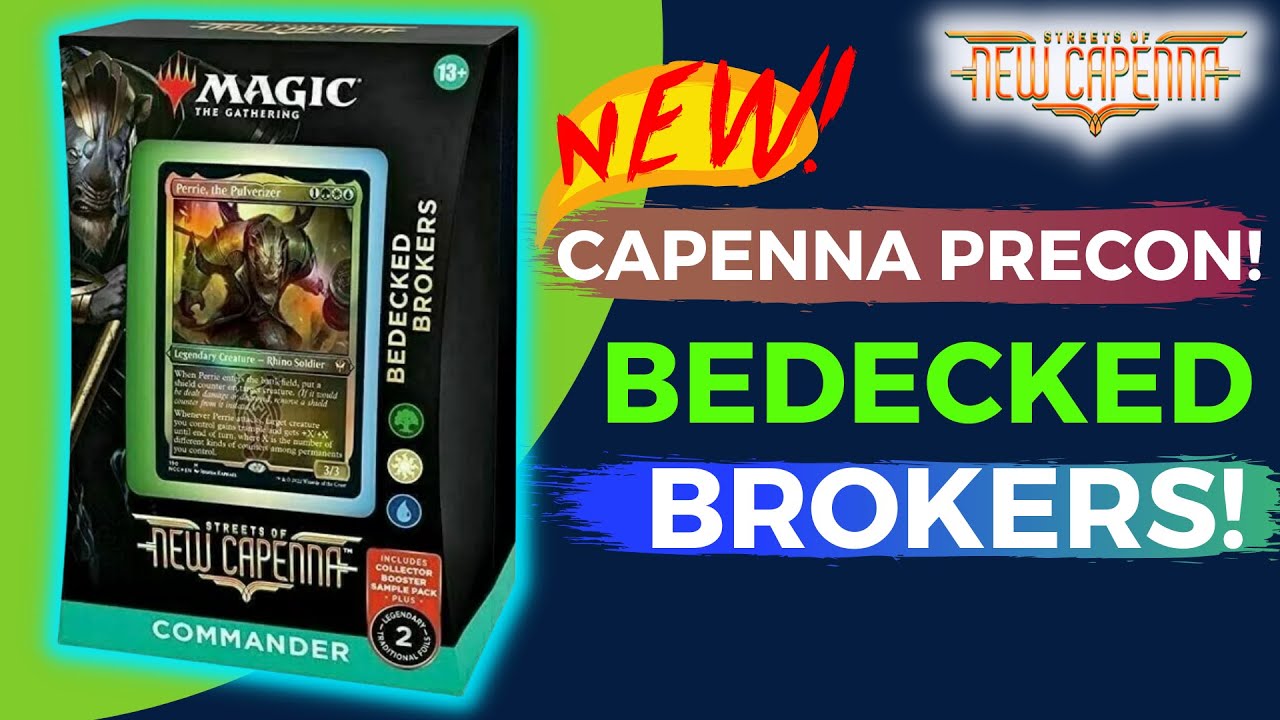 New capenna Precon! Bedecked Brokers! - YouTube
