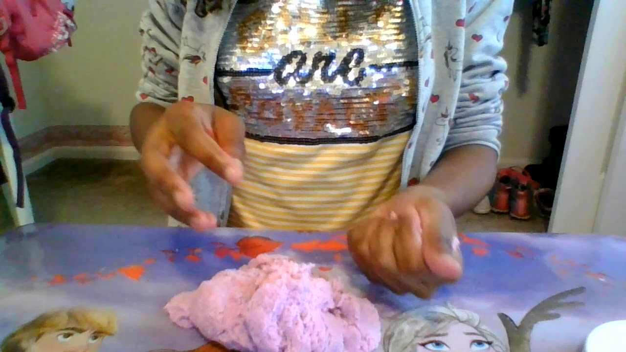 Playing with slime! READ DSC - YouTube