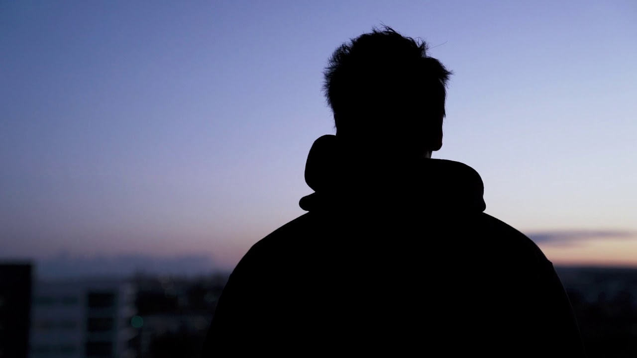 Man Standing on Balcony Watching Sunset - HD 4K ULTRA HIGH Stock ...