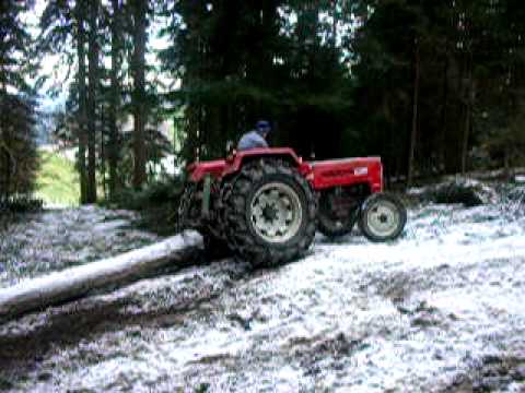 steyr 760 im wald - YouTube