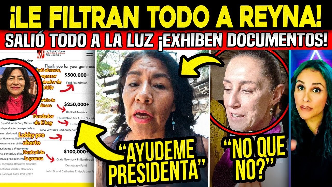 LE FILTRAN TODO! REYNA TRUENA. DOCUMENTOS SALEN A LA LUZ. SALEN CIENTOS ...