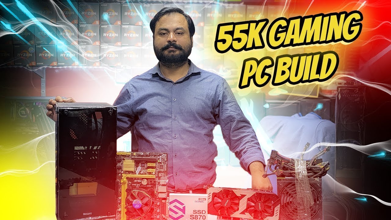 Best 55K PKR Budget Gaming PC Build in Pakistan 2024 | High FPS Gaming ...