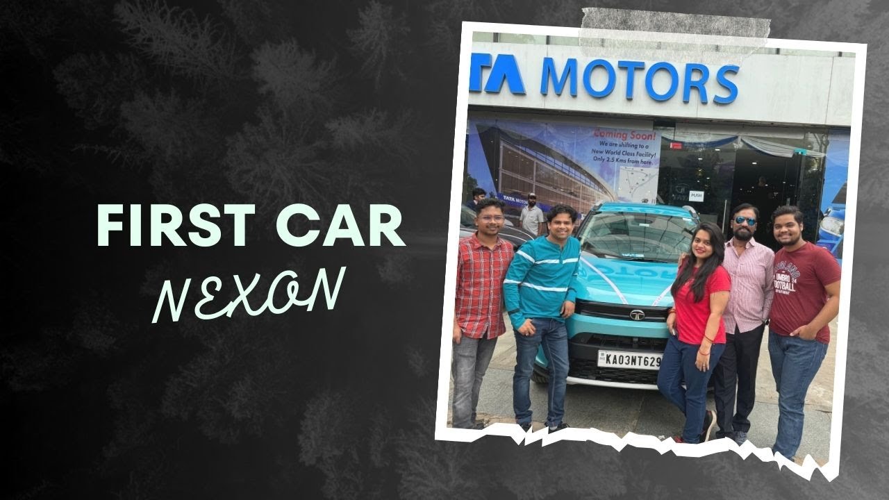 OUR FIRST SUV | TATA NEXON | OCEAN BLUE - YouTube