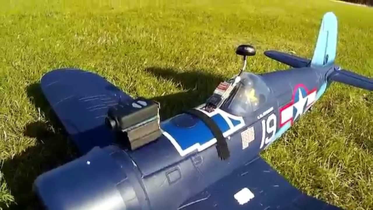 Parkzone Corsair FPV - YouTube