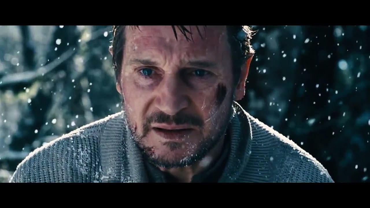 The Grey Last Scene - Liam Neeson vs the Alpha - YouTube