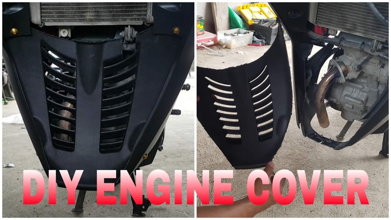 DIY Engine Cover Sniper 150 | boss avin - YouTube