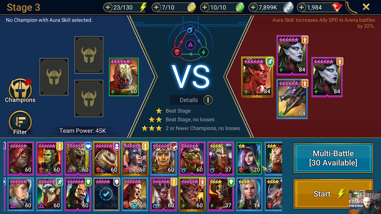 Maximizing Points for Sir Nicholas Tournament [Raid Shadow Legends ...