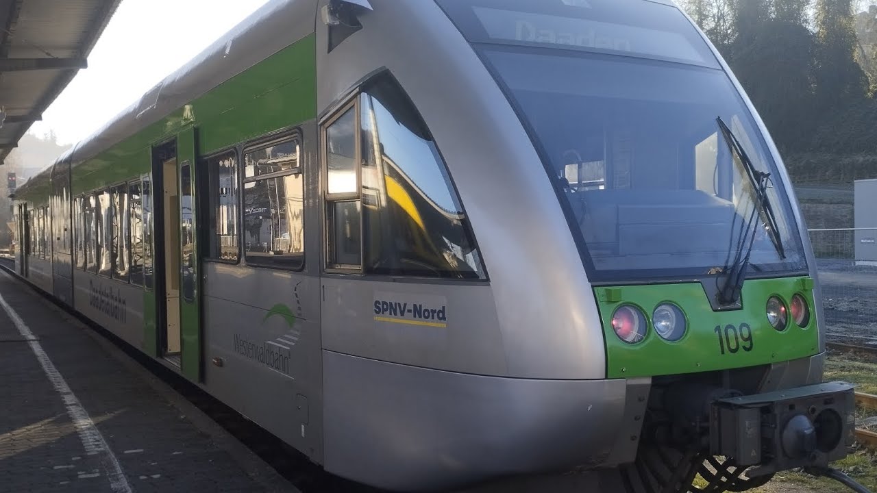 [Daadentalbahn] (EX-HLB Zug) Ansagen RB97 Betzdorf - Daaden / Daaden ...
