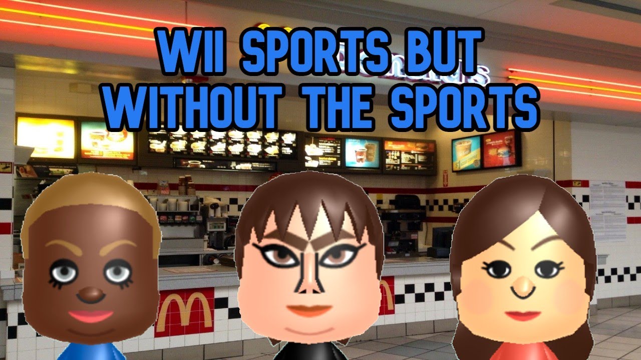 What if the Female Wii Sports Resort Miis were FAT? - YouTube