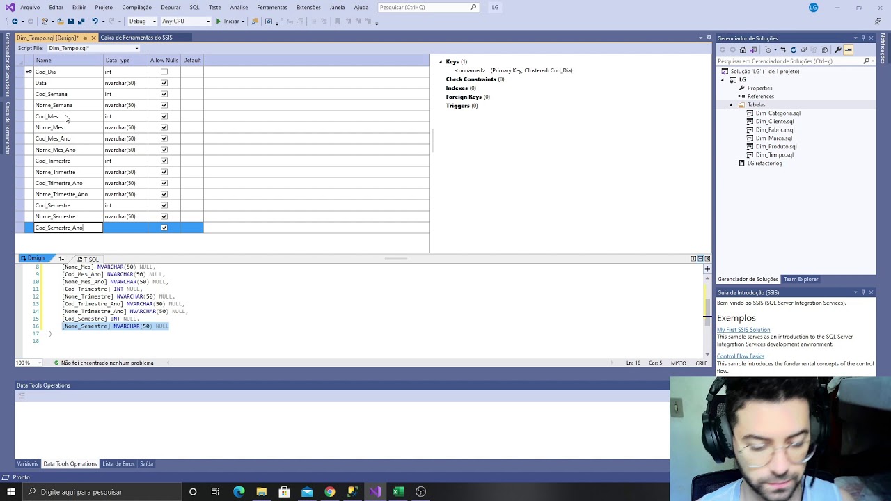 Construção de Data Warehouse usando Visual Studio - parte 4 - YouTube