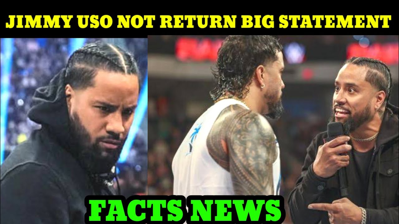 Jimmy uso not return big statement WWE champion|| Jimmy uso return ...