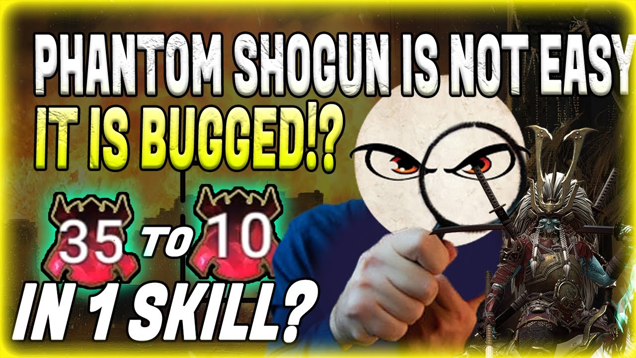 BE CAREFULL! PHANTOM SHOGUN IS BUGGED!? FIX SOON? RAID SHADOW LEGENDS ...