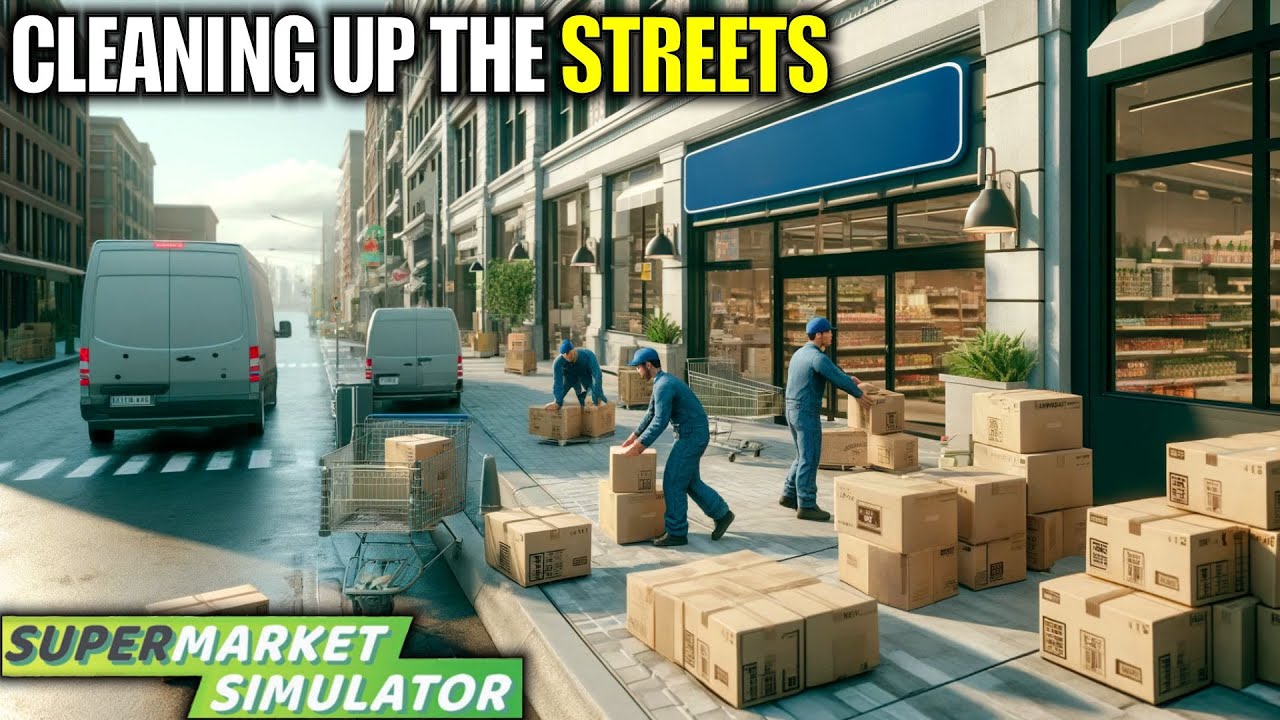 It’s my Mess, I gotta Clean it Up | Supermarket Simulator Gameplay ...