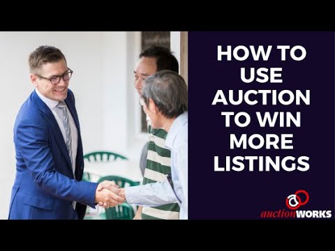 How to use Auction to win more listings! - YouTube