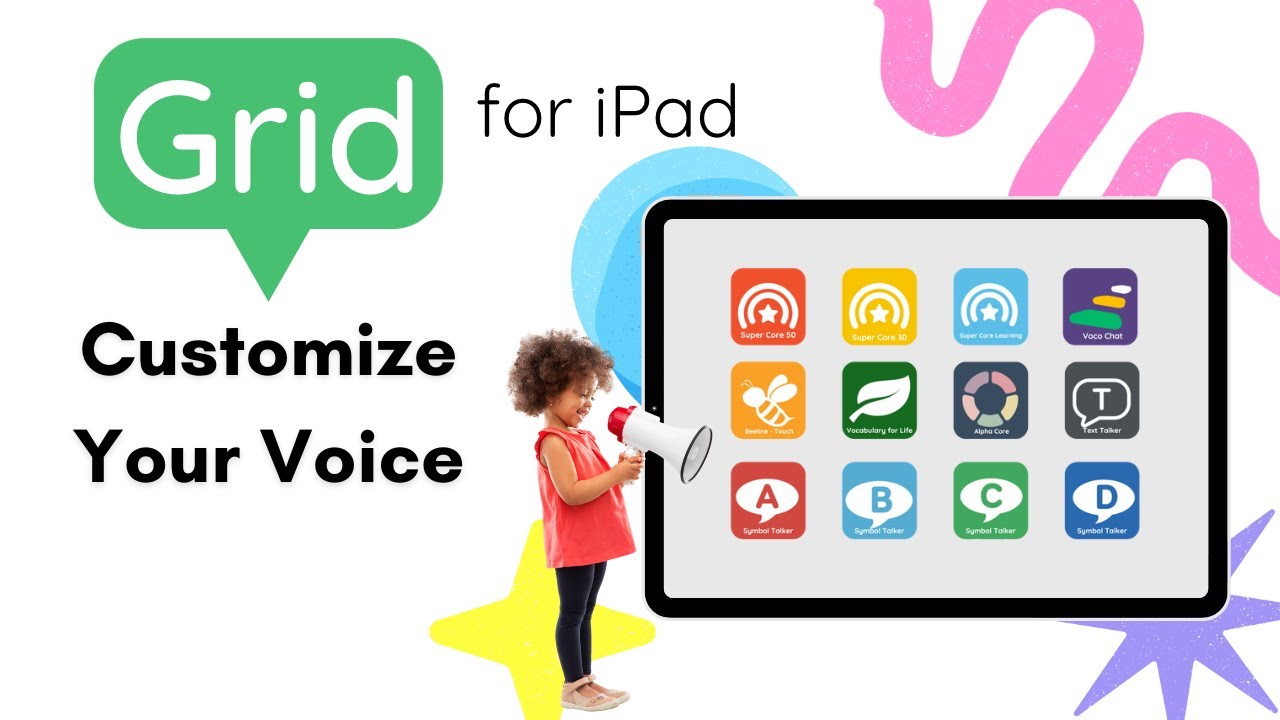 Grid for iPad | Customizing Your Voice - YouTube