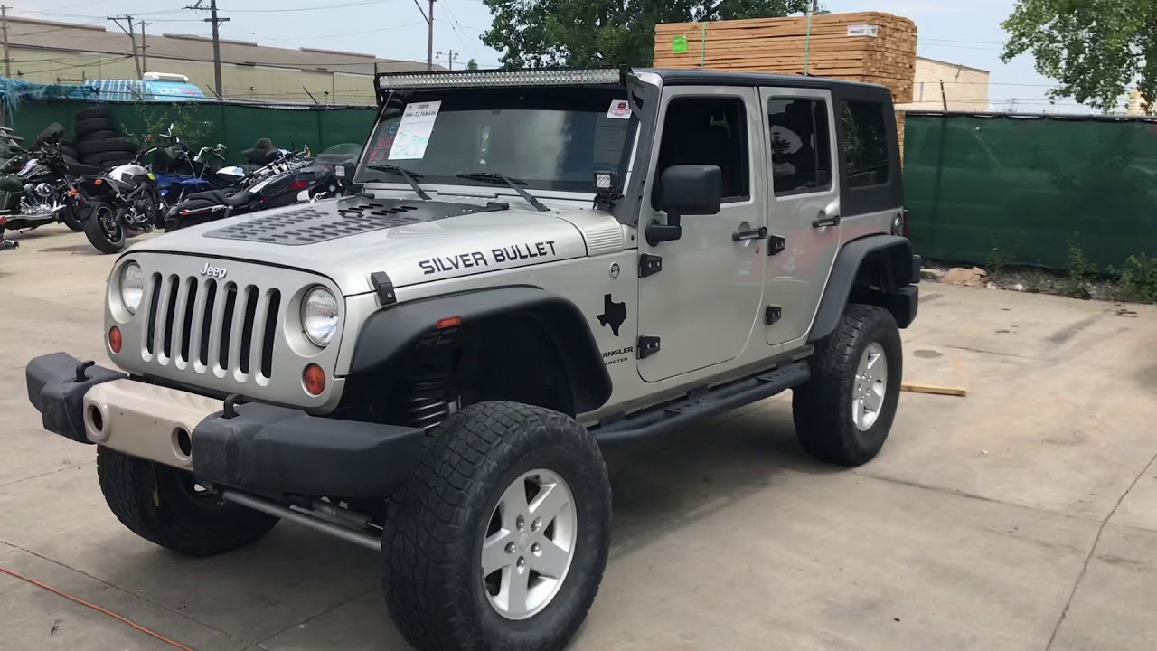 2007 Jeep Wrangler X Silver Bullet ready for Export - YouTube