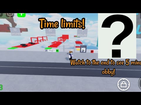 Making an obby in obby creator but with time limits! - YouTube