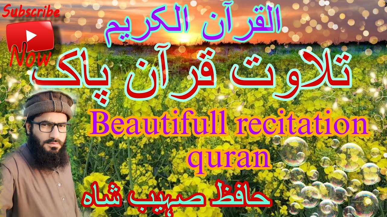 New Tilawat most beautifull recitation tilawat quran best voice Hafiz ...