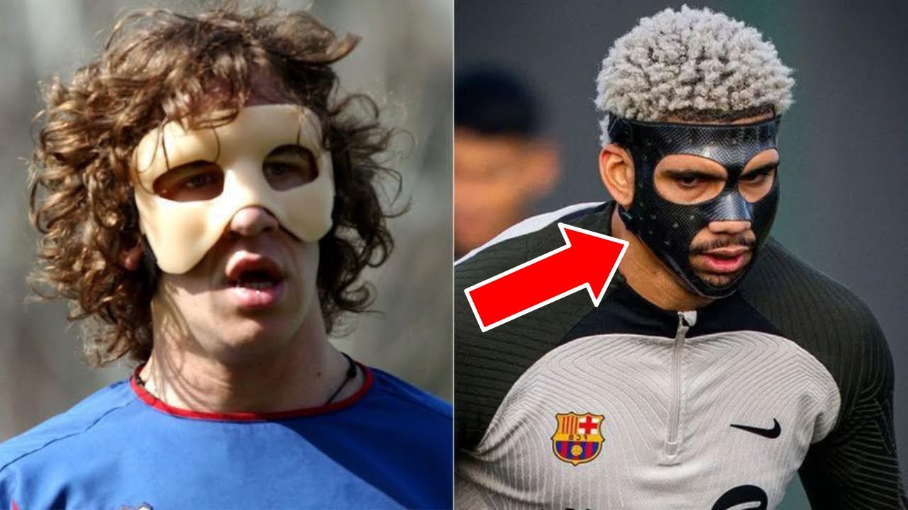 Ronald Araujo will be wearing a Face Mask | Sheri Football 90 - YouTube