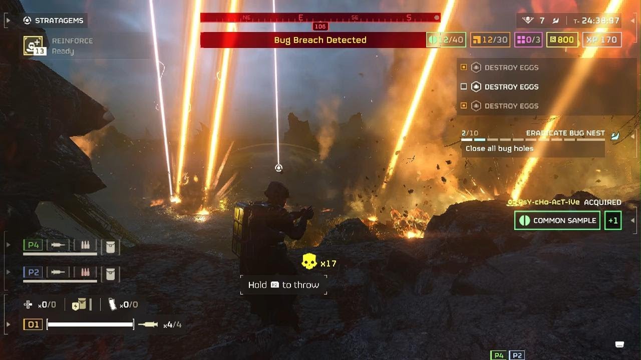 HELLDIVERS 2 Unlimited Orbital Laser!!! - YouTube