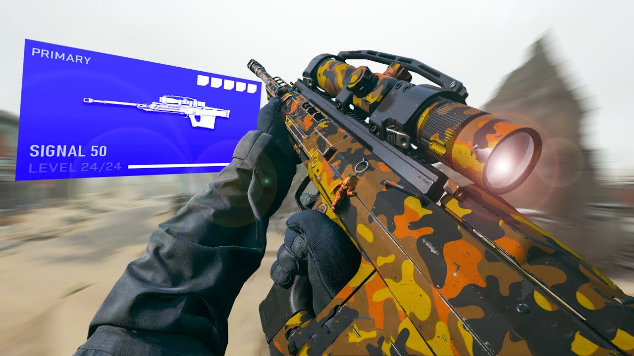 THE BEST SNIPER in MW2 * SIGNAL 50 * ONE SHOT - YouTube