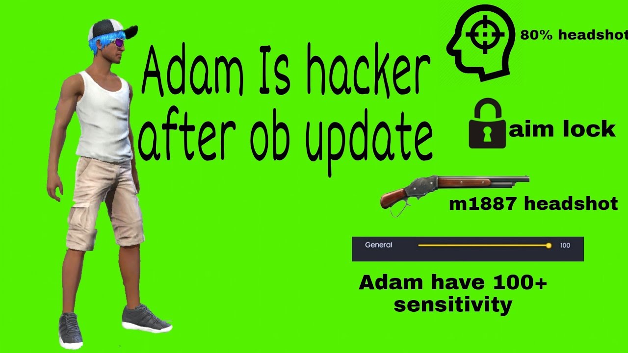 Adam is hacker after update - YouTube
