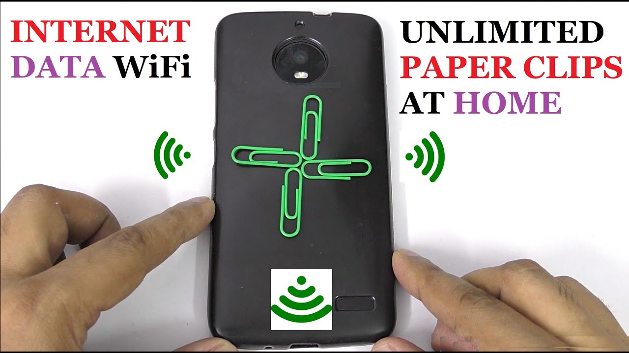 100% WORKING INTERNET DATA UNLIMITED PAPER CLIPS IDEAS - YouTube