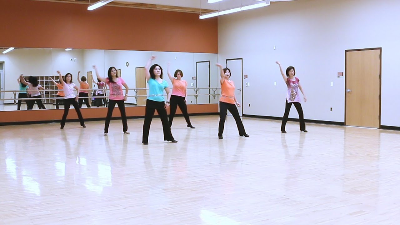 Like A Cowboy - Line Dance (Dance & Teach) - YouTube