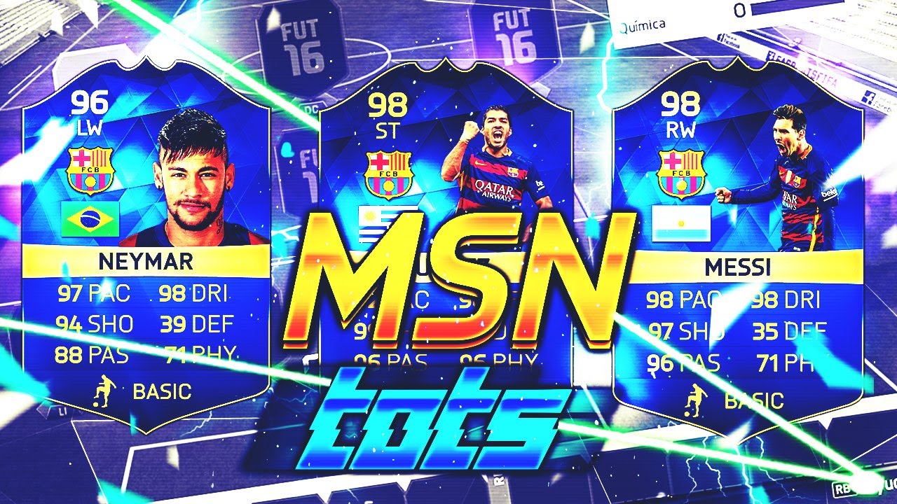 MSN TOTS EN DIRECTO! | MESSI TOTS 98, SUÁREZ TOTS 98, NEYMAR TOTS 96 ...