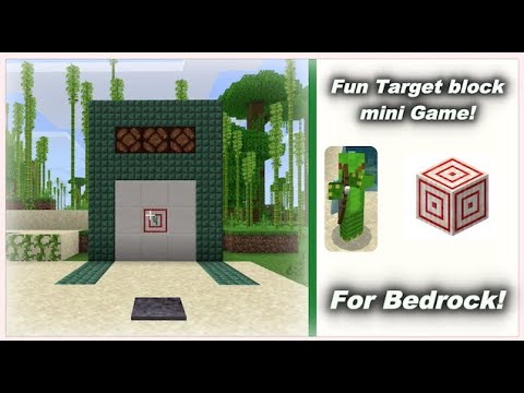 Target Block Mini Game! (Bedrock) - YouTube