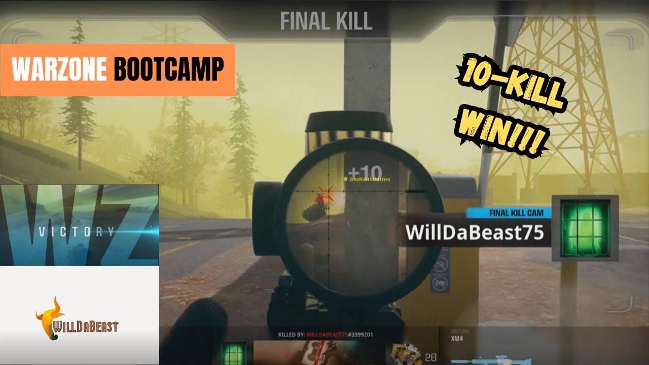 Call Of Duty BO6 - WARZONE BOOTCAMP (No Commentary) (10-KILL WIN) - YouTube