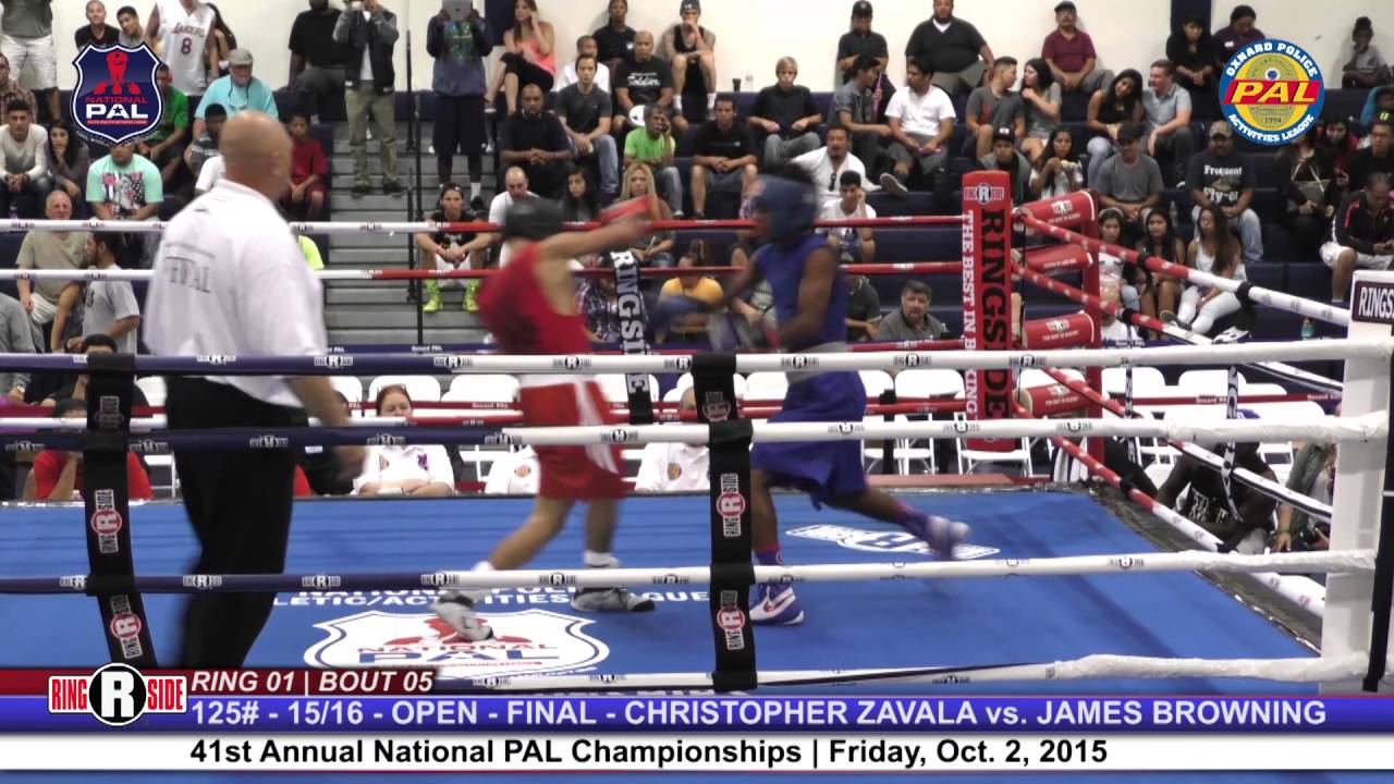 41st Nat. PAL Boxing Tournament | CHRISTOPHER ZAVALA vs. JAMES BROWNING ...